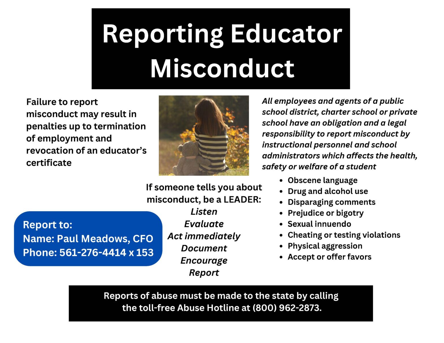 Ethics Training and Reporting - Unity School